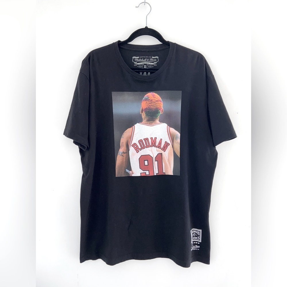 Dennis Rodman Tee Xl Mitchell & Ness Hardwood Classic… - Gem
